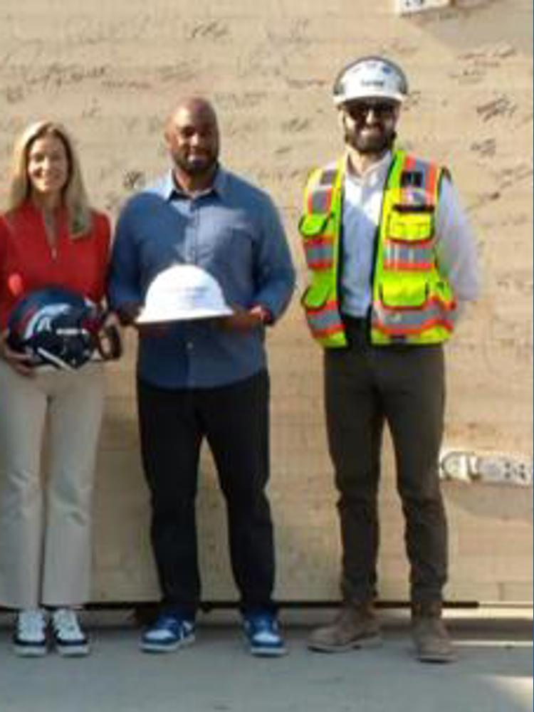 Denver Broncos celebrate new training facility construction milestone ...