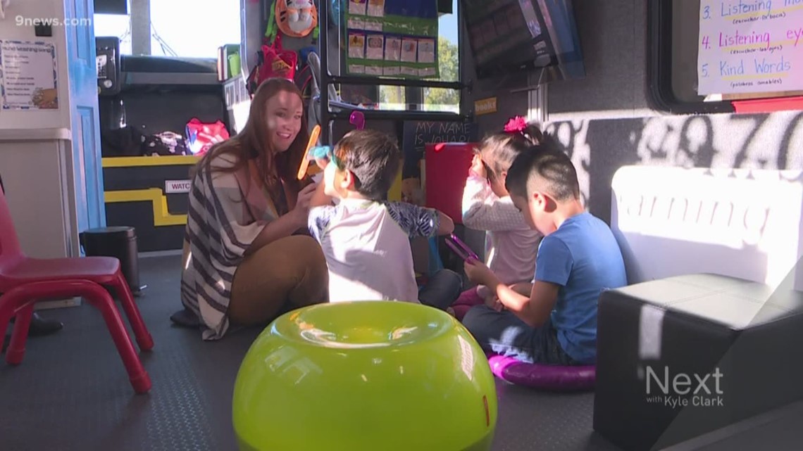 This school bus was transformed into a mobile preschool | 9news.com This school bus was transformed into a mobile preschool | 9news.com