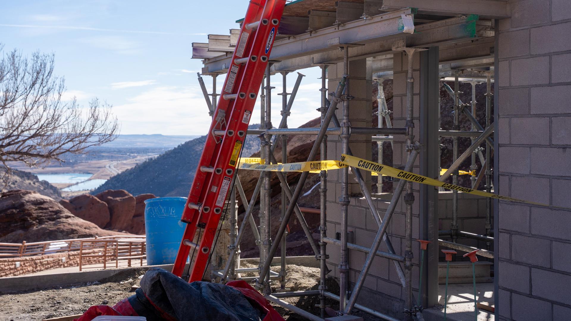 Construction season underway as Red Rocks builds venue upgrades | 9news.com