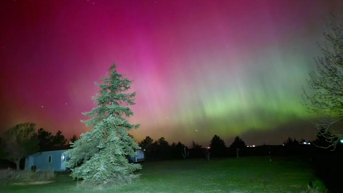 Viewer photos of the aurora borealis over Colorado | 9news.com
