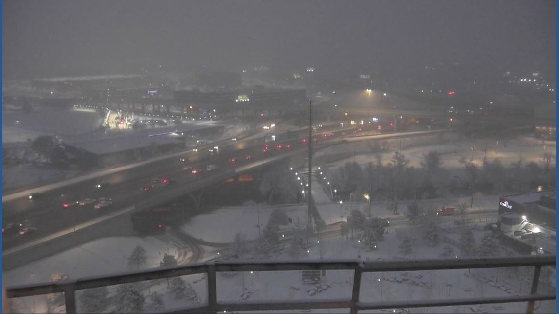 LIVE: Snow falling across Denver as winter weather settles in | 9news.com