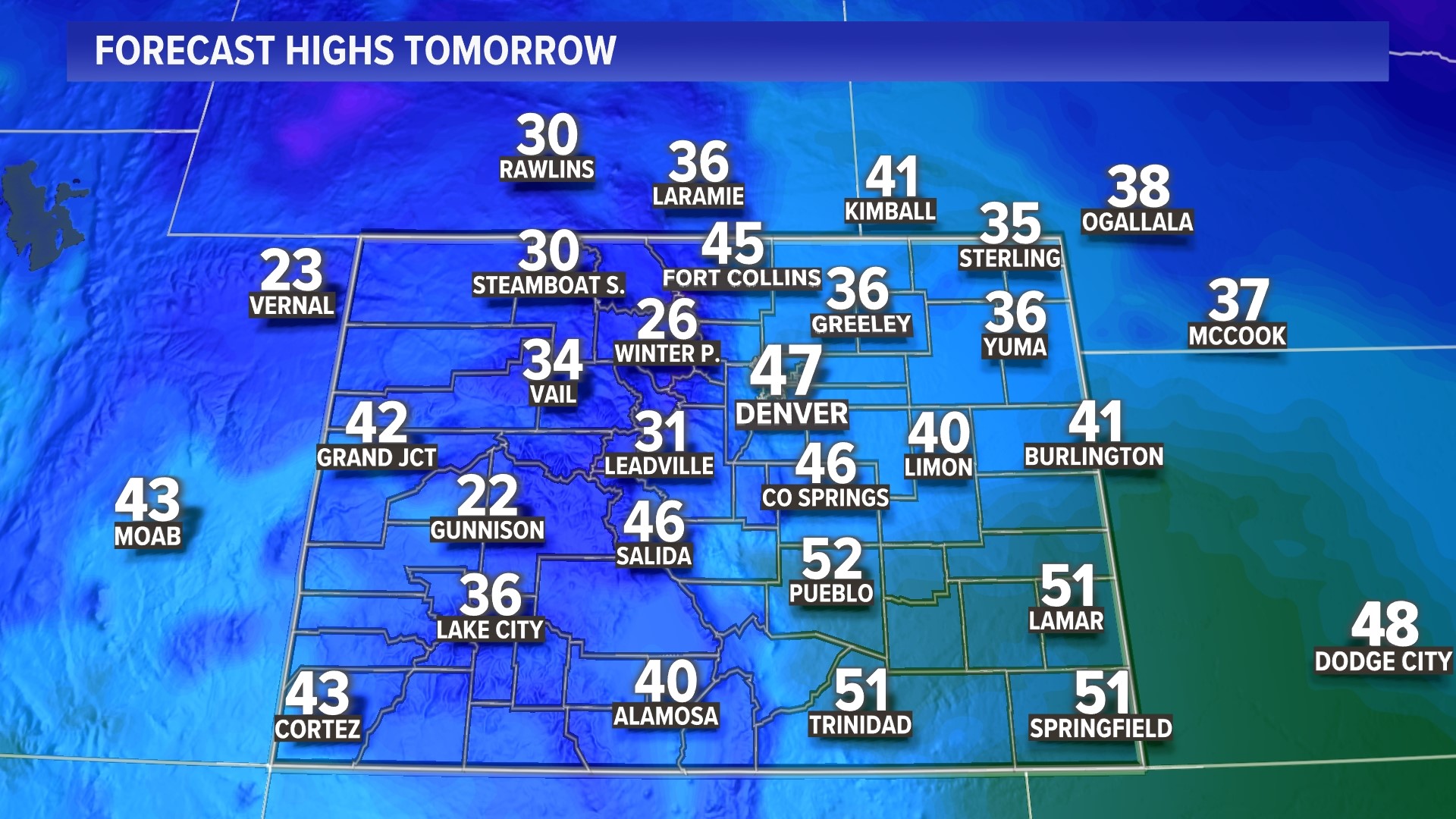 Sunny, dry weather returns Thursday | 9news.com