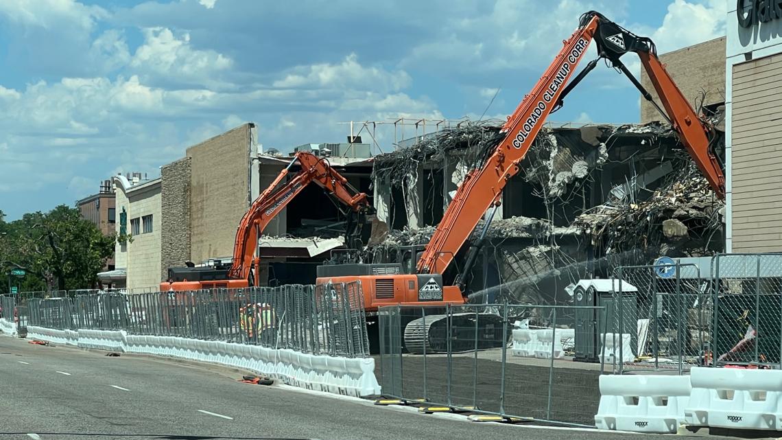 Former Sears store demolished in Denver for redevelopment project ...