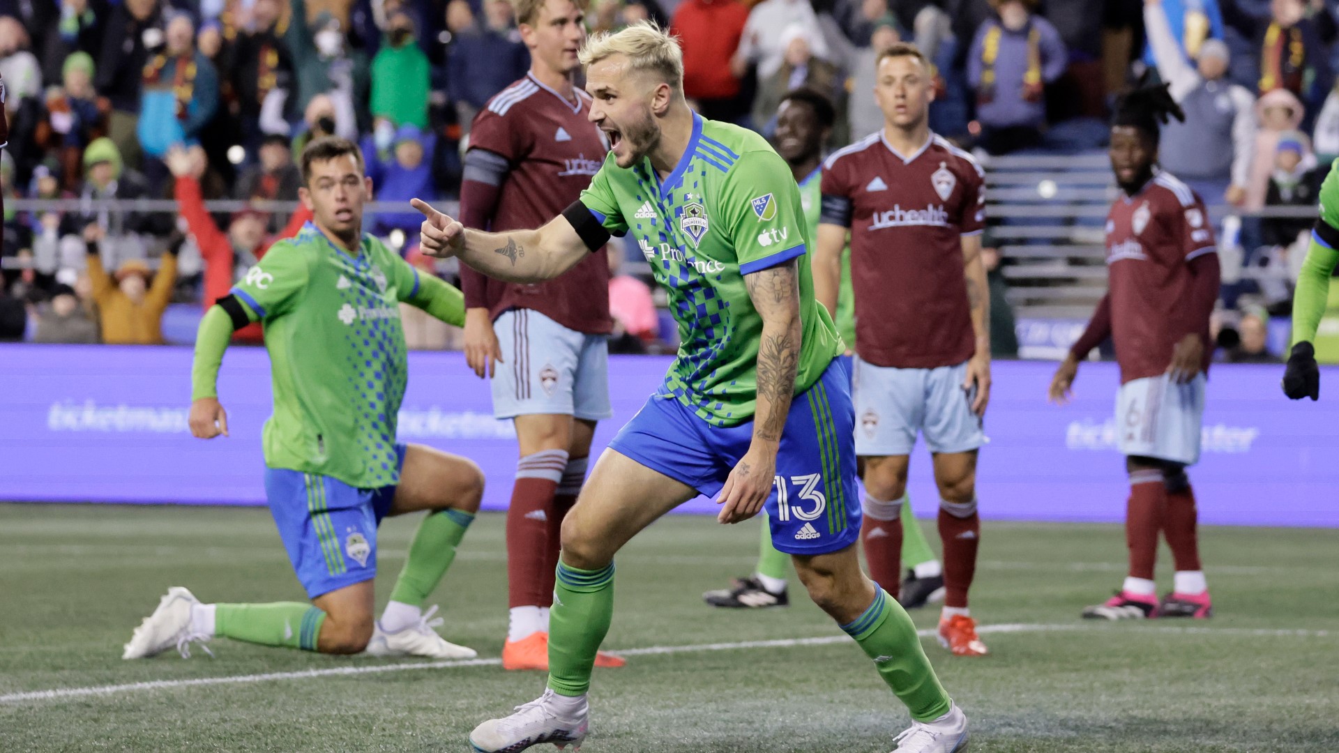 Jordan Morris scores twice as Sounders topple Rapids | 9news.com