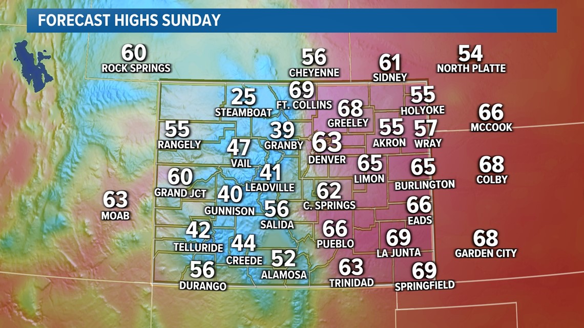 Denver, Colorado, Front Range weather forecast | 9news.com
