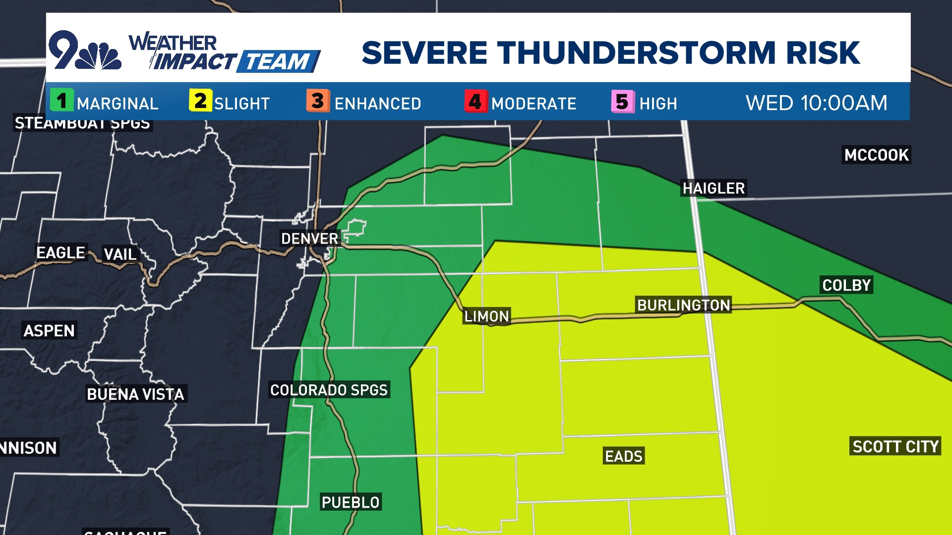 Denver forecast: Severe storms to hit eastern plains of Colorado ...