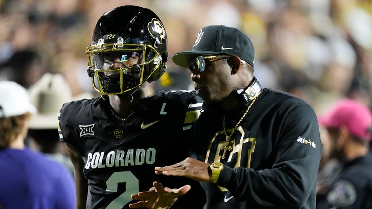 Deion Sanders press conference as Colorado travels to Arizona | 9news.com