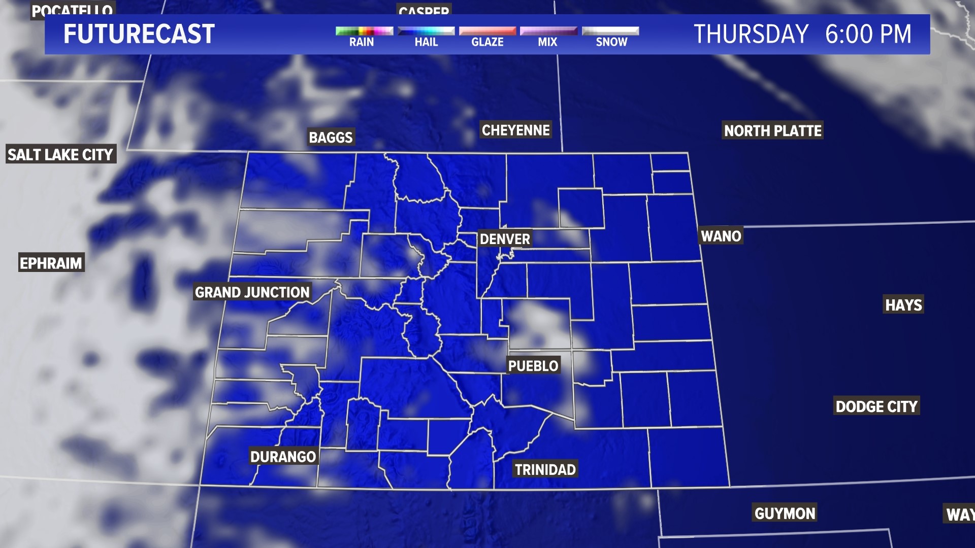Snow, dangerous cold move into Colorado | 9news.com