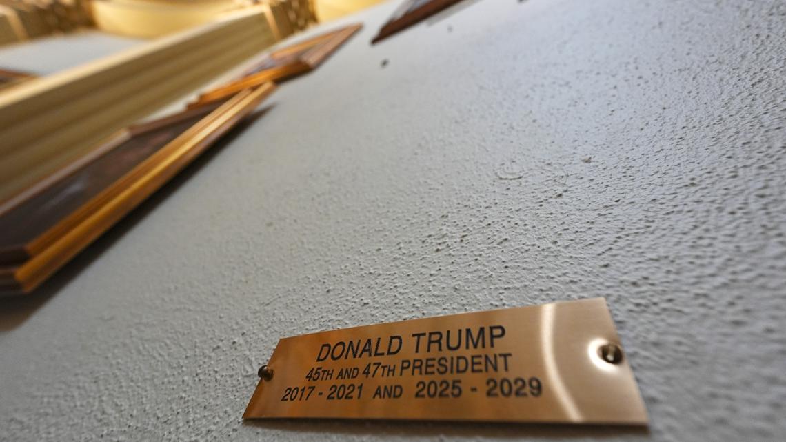 Trump portrait removed from Colorado Capitol wall | 9news.com