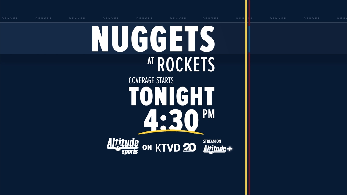 How to watch Denver Nuggets at Houston Rockets for free in Colorado ...