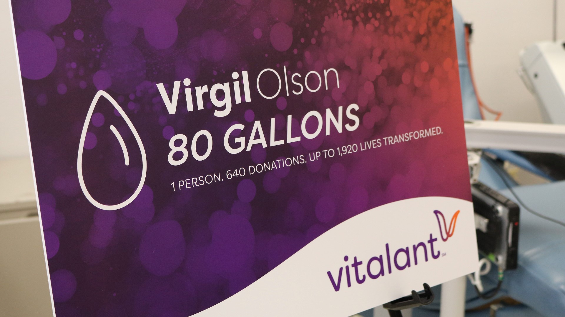 Colorado blood donor reaches 80-gallon milestone with Vitalant | 9news.com