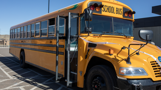 Colorado school district adds all-electric bus to its fleet | 9news.com