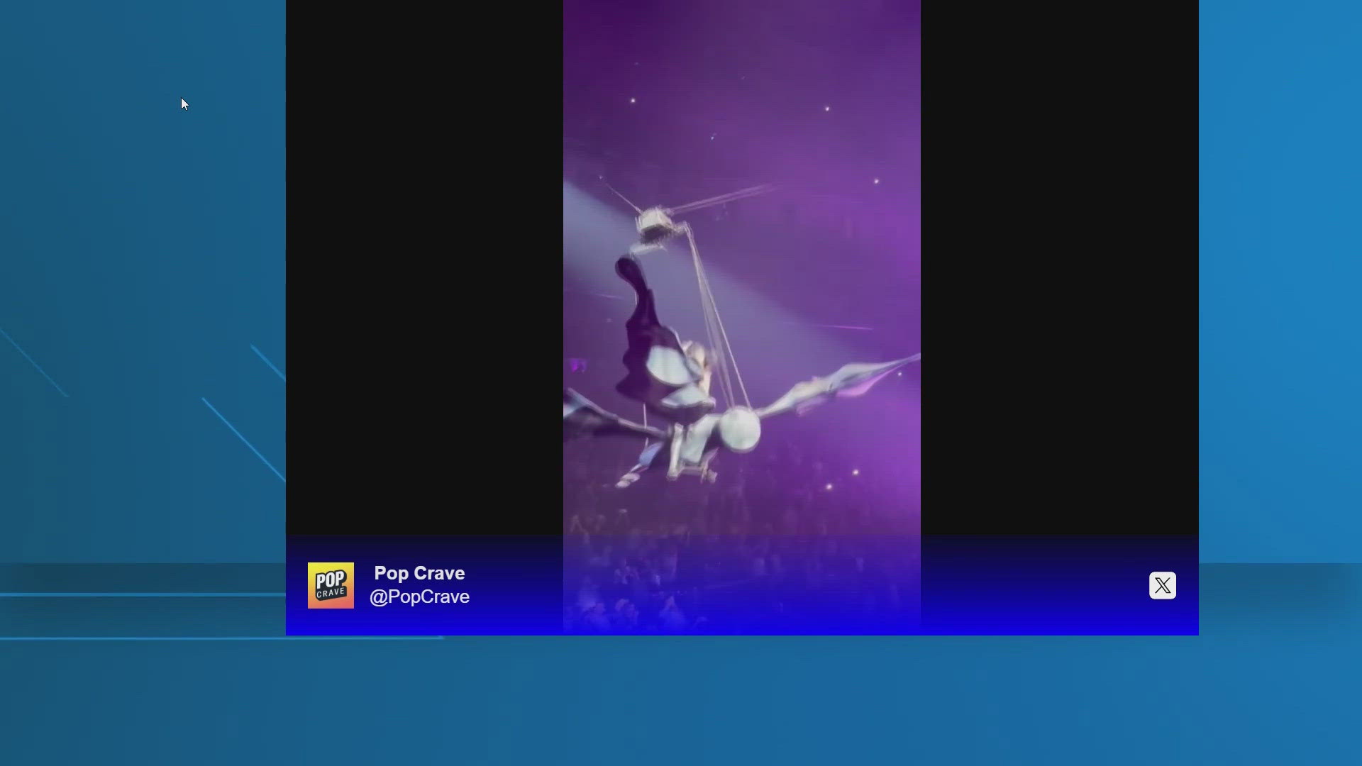 Katy Perry butterfly prop malfunctions during 'Roar' at San Francisco ...