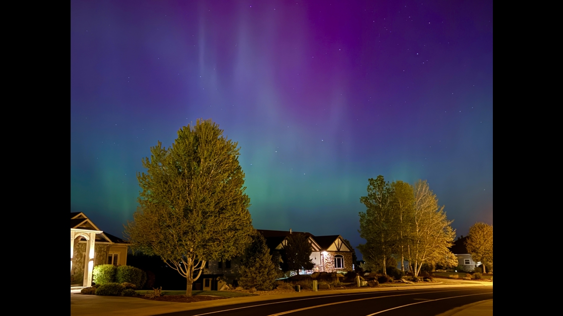 Northern lights drop into Colorado dazzles people | 9news.com