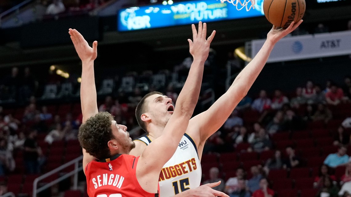 Nikola Jokic Has 100th Triple Double As Nuggets Down Rockets