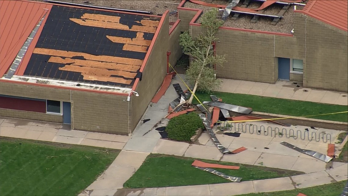 Tornado causes damage in Highlands Ranch, Colorado | 9news.com