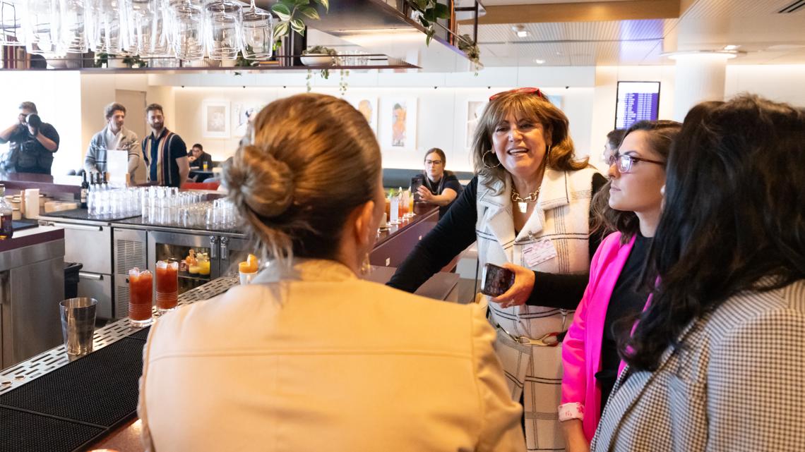 A first look at DIA's new Capital One Lounge | 9news.com
