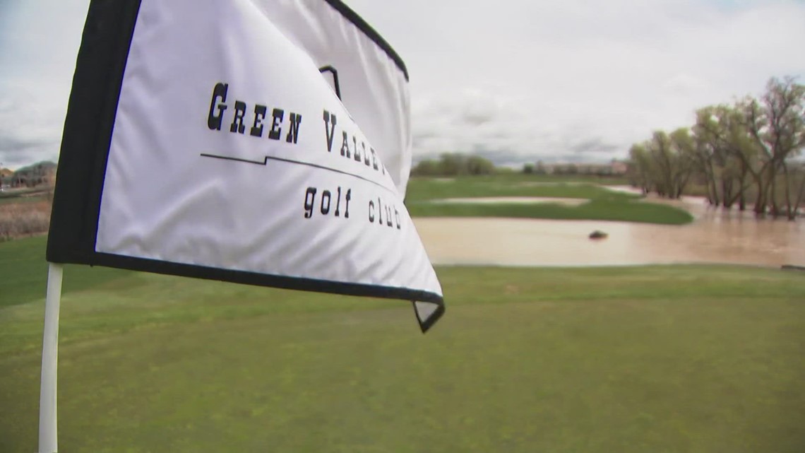 Denver golf club flooded after heavy rains | 9news.com