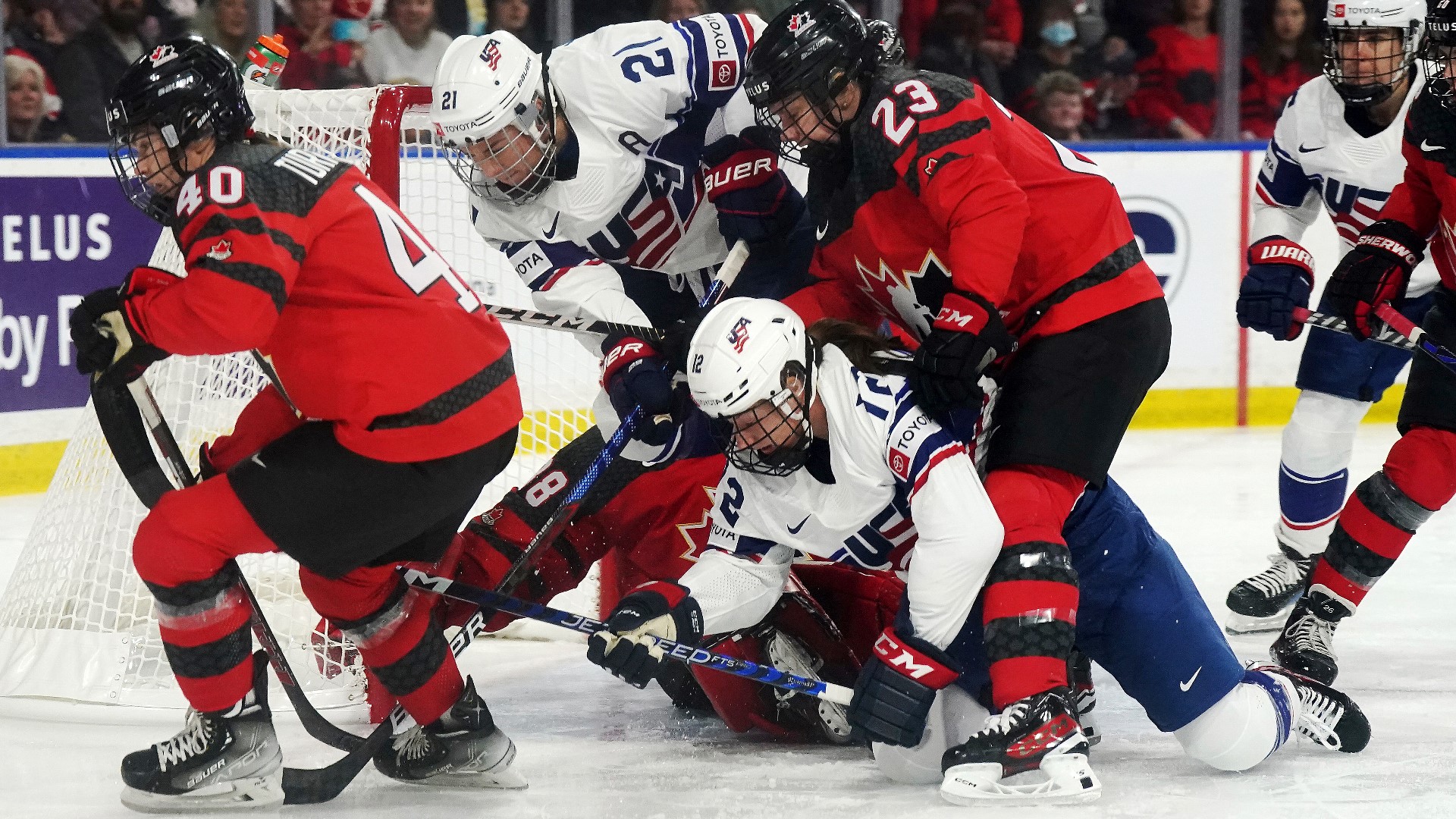 USA hockey tops Canada in shootout in opener of Rivalry Series | 9news.com