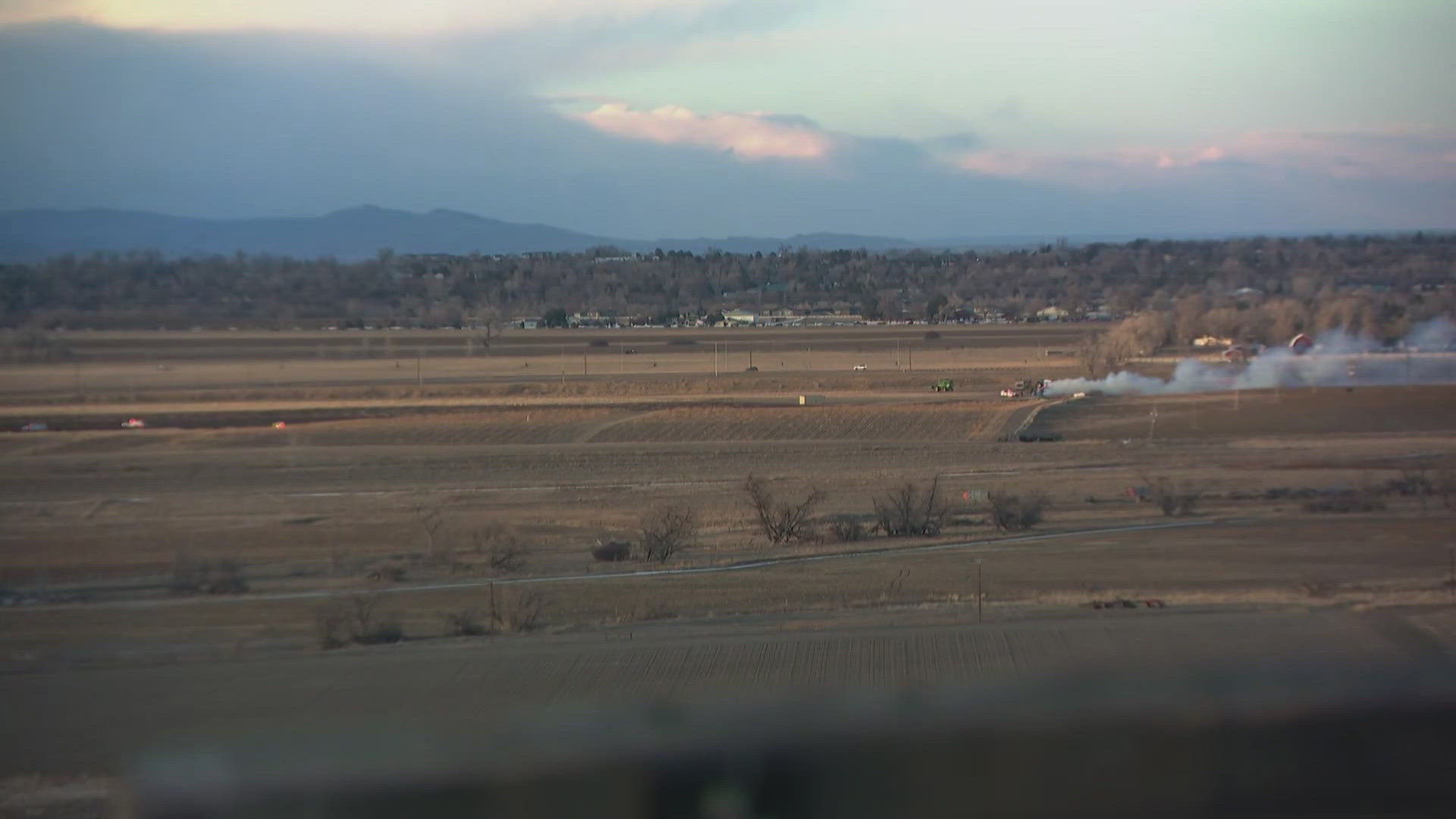 Fire burns about 35 acres in southeastern Boulder County | 9news.com