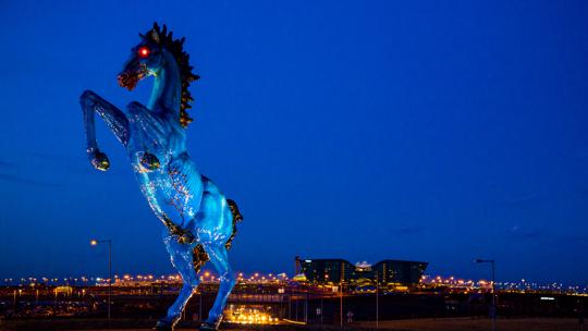18 years of 'Blucifer' at Denver International Airport | 9news.com
