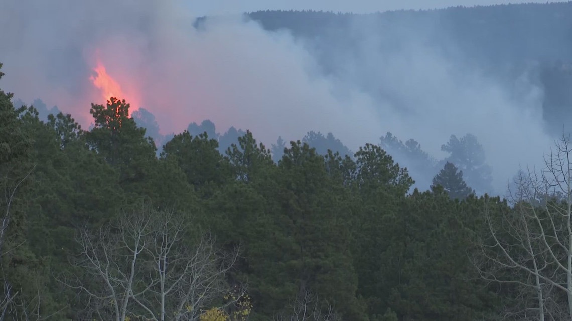 Teller County wildfire grows | 9news.com