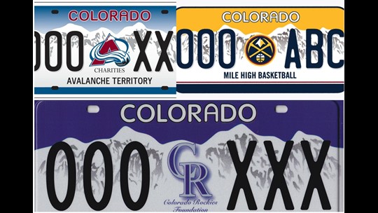 Colorado license plates by the numbers | 9news.com