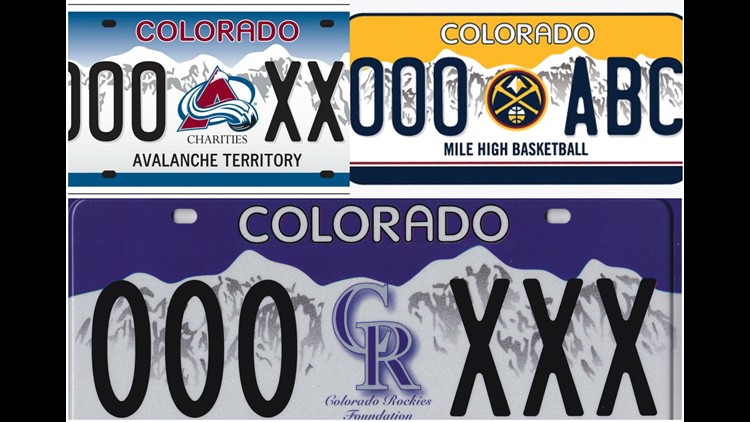 Colorado license plates by the numbers | 9news.com