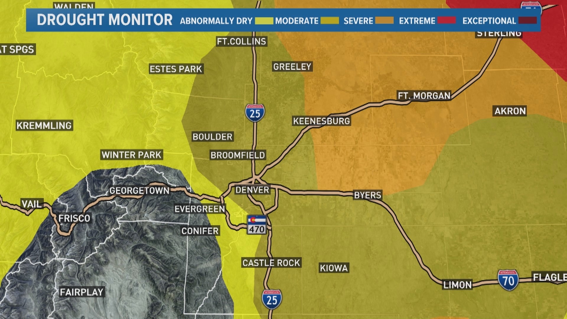 Warm, dry weather continues this fall in Denver | 9news.com