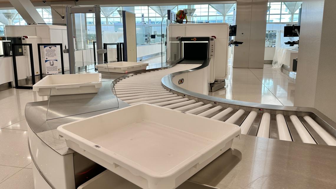 Brand-new West Security Checkpoint opens at Denver airport | 9news.com
