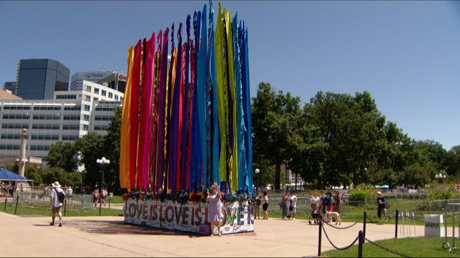 Denver Pride art installation celebrates progress and much more | 9news.com