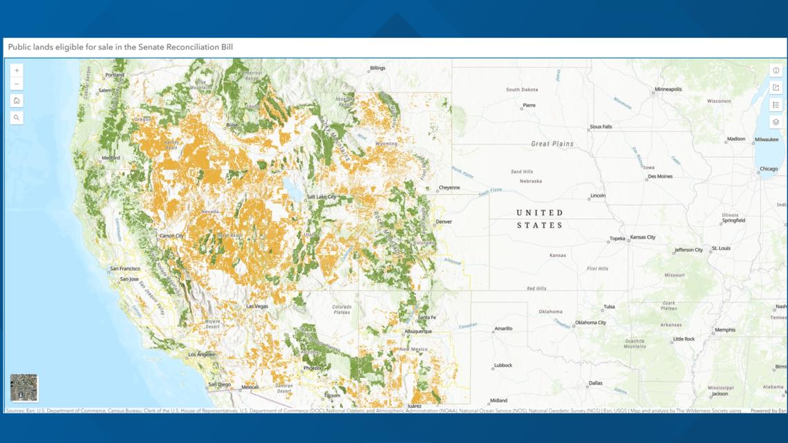 US Senate plan could sell off beloved Colorado public lands | 9news.com
