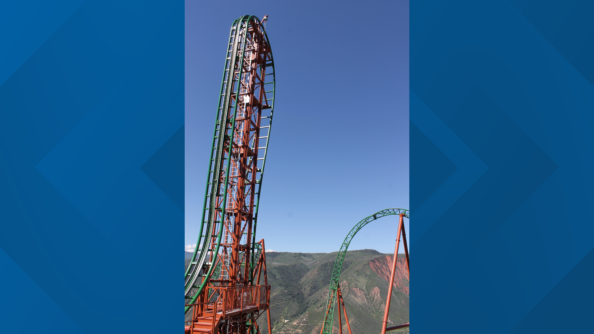 Highest looping roller coaster in US opens in Colorado mountains ...