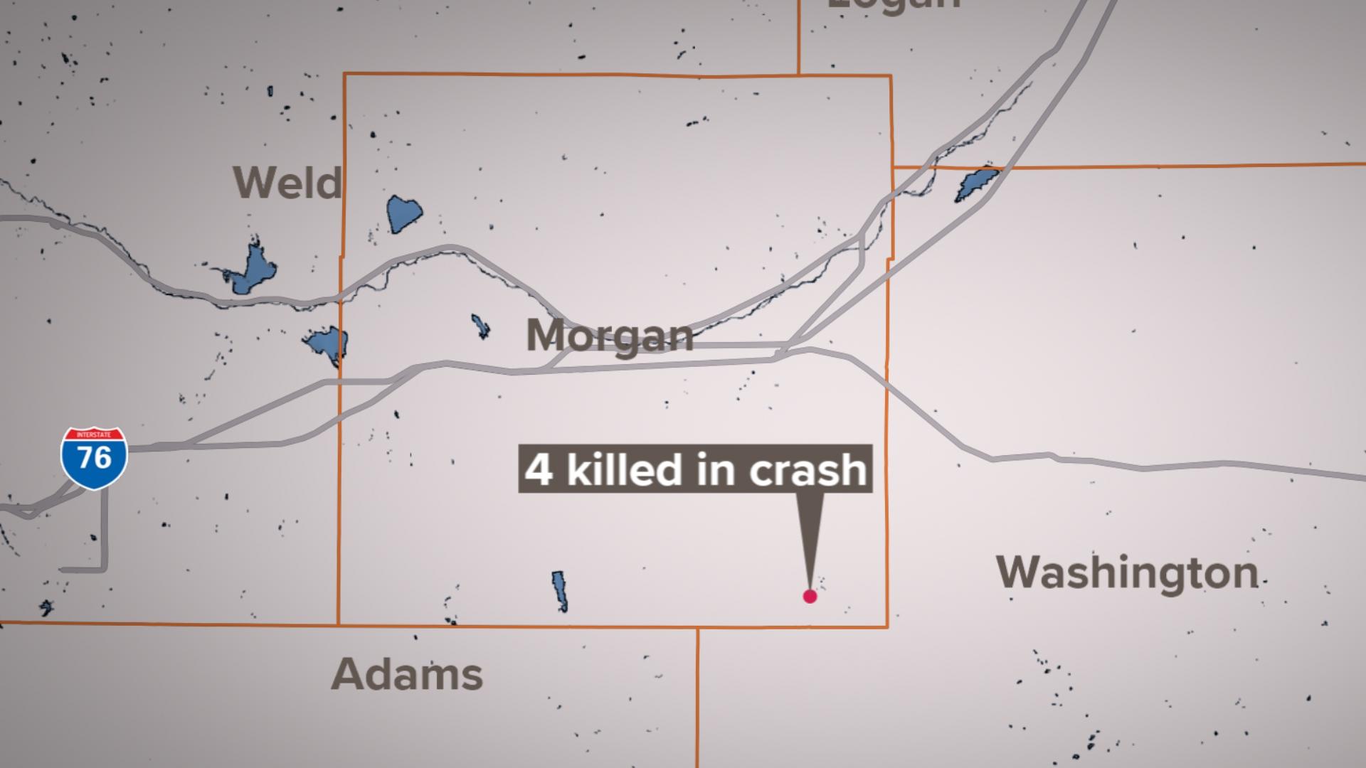 Morgan County crash involving UTV and truck kills four people | 9news.com