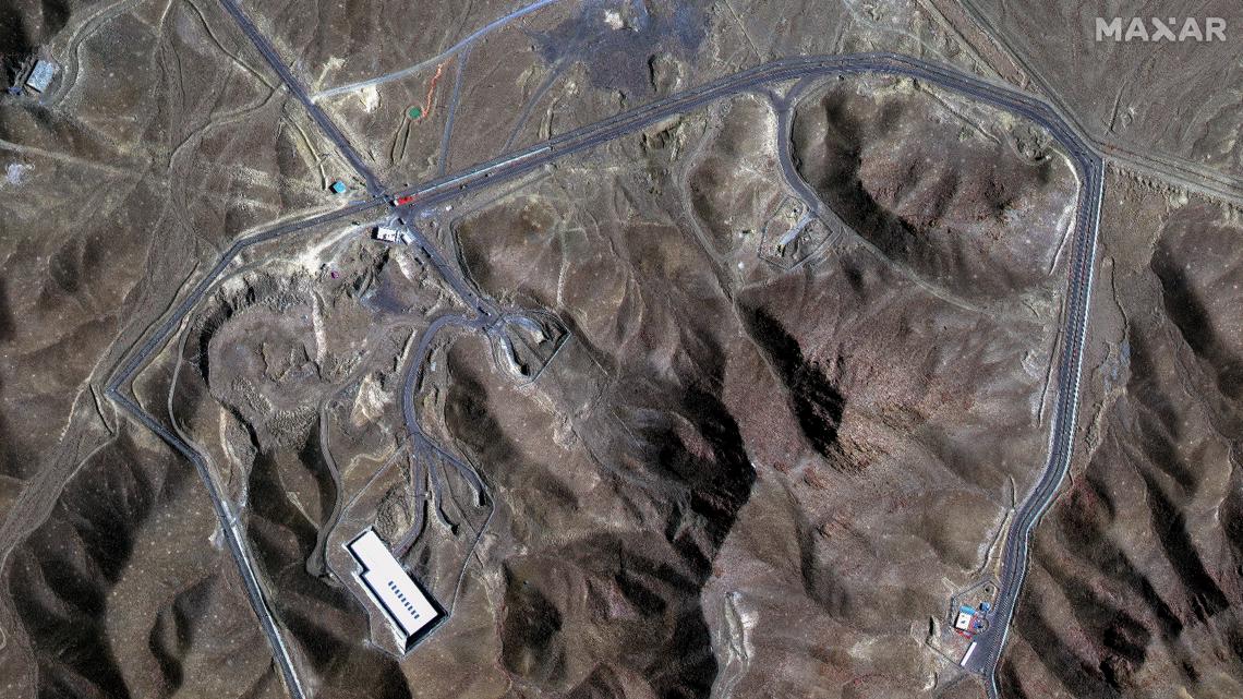 Satellite images show Iranian facilities hit by US forces | 9news.com