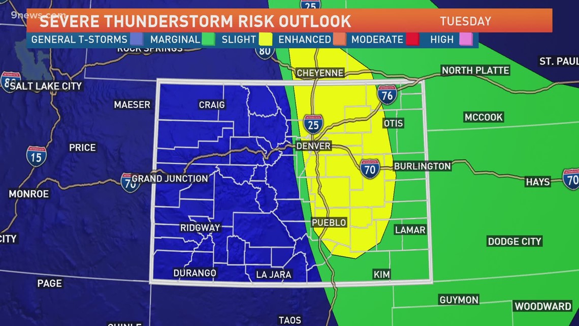 Denver, Colorado, Front Range weather forecast | 9news.com