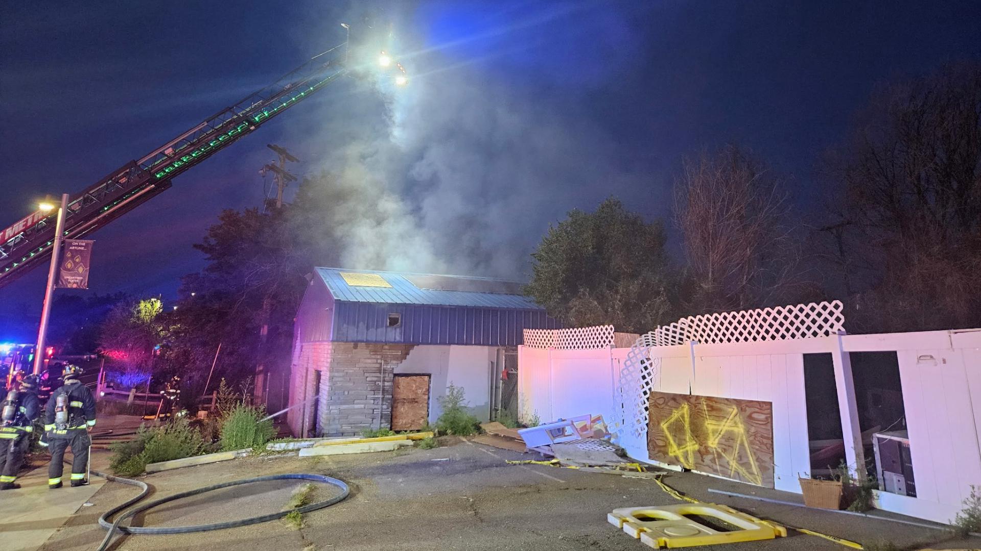 Lakewood abandoned building sees 4th fire this week | 9news.com