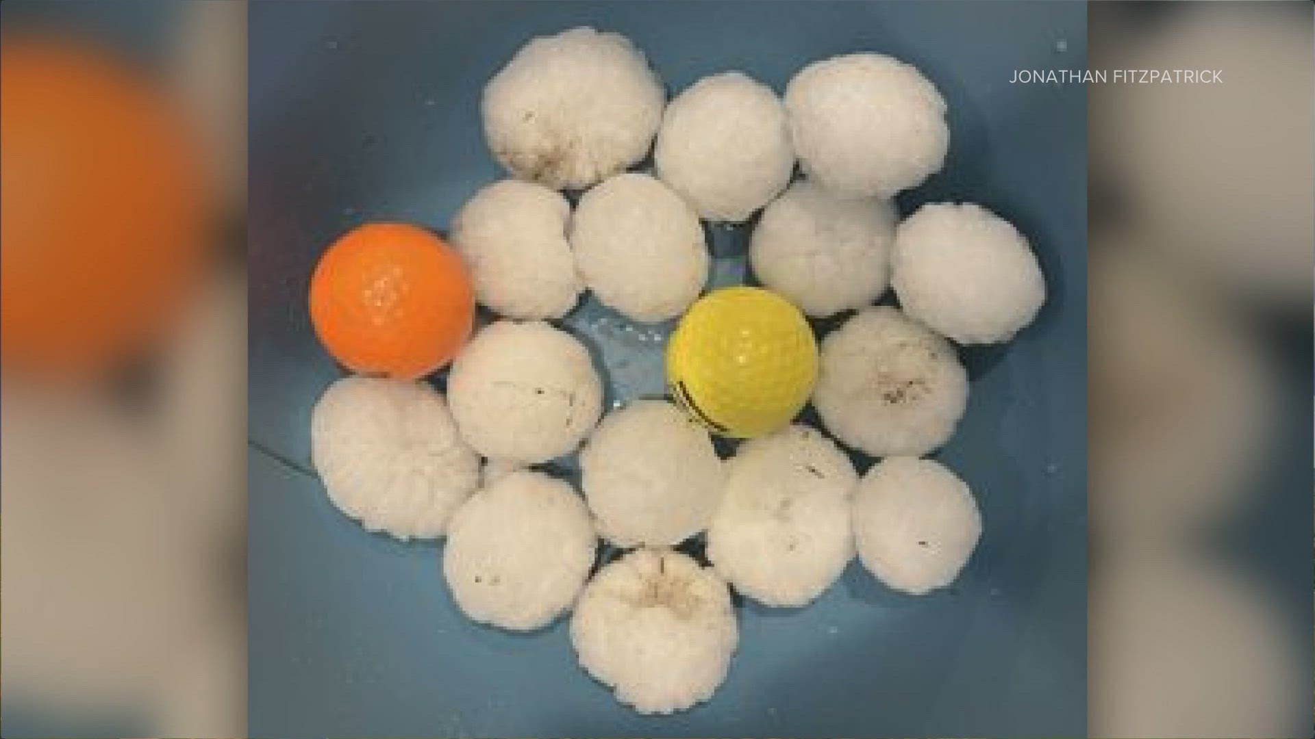 Thunderstorms bring hail, airport delays Monday afternoon | 9news.com