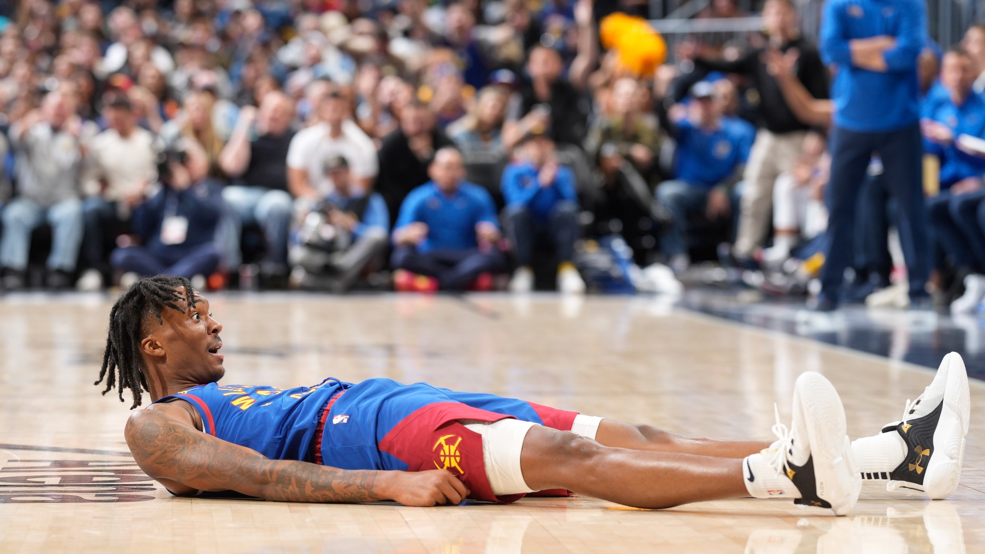 Bones Hyland scores 24 points, Nuggets beat the Spurs | 9news.com