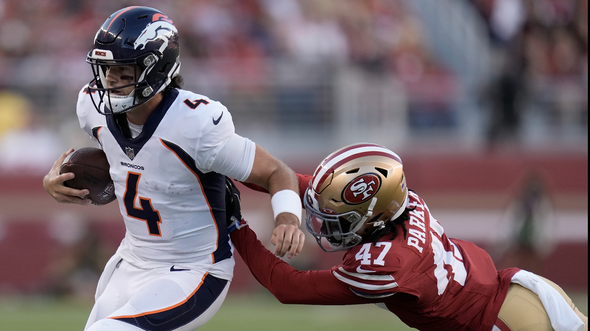 Jarrett Stidham stays ready as Russell Wilson durability returns ...