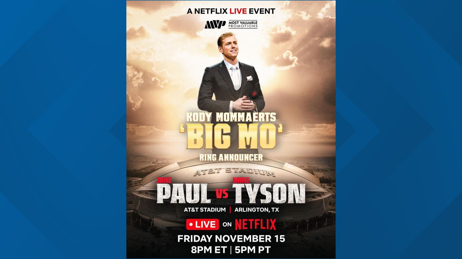 Colorado man to announce Paul vs. Tyson fight | 9news.com