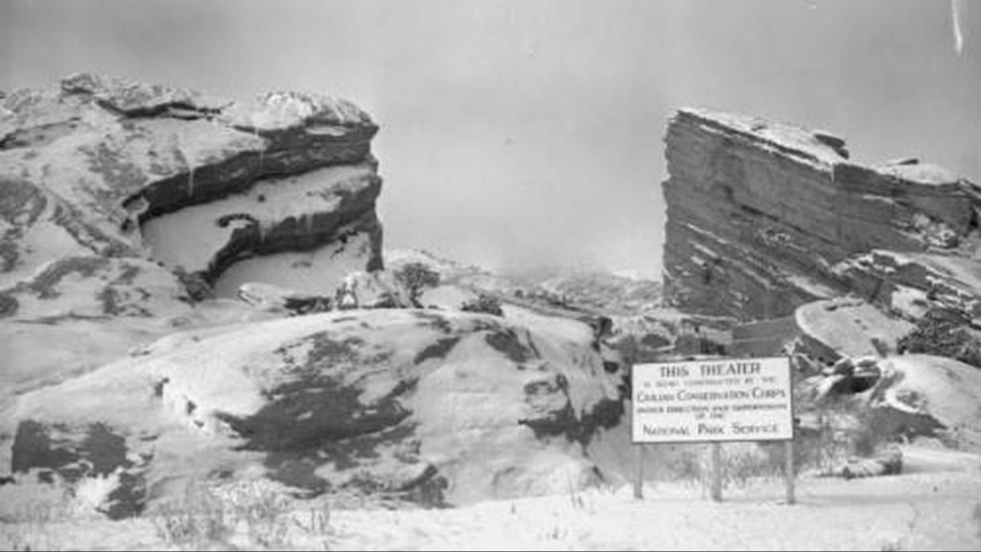 Red Rocks, Colorado history, vintage photos | 9news.com