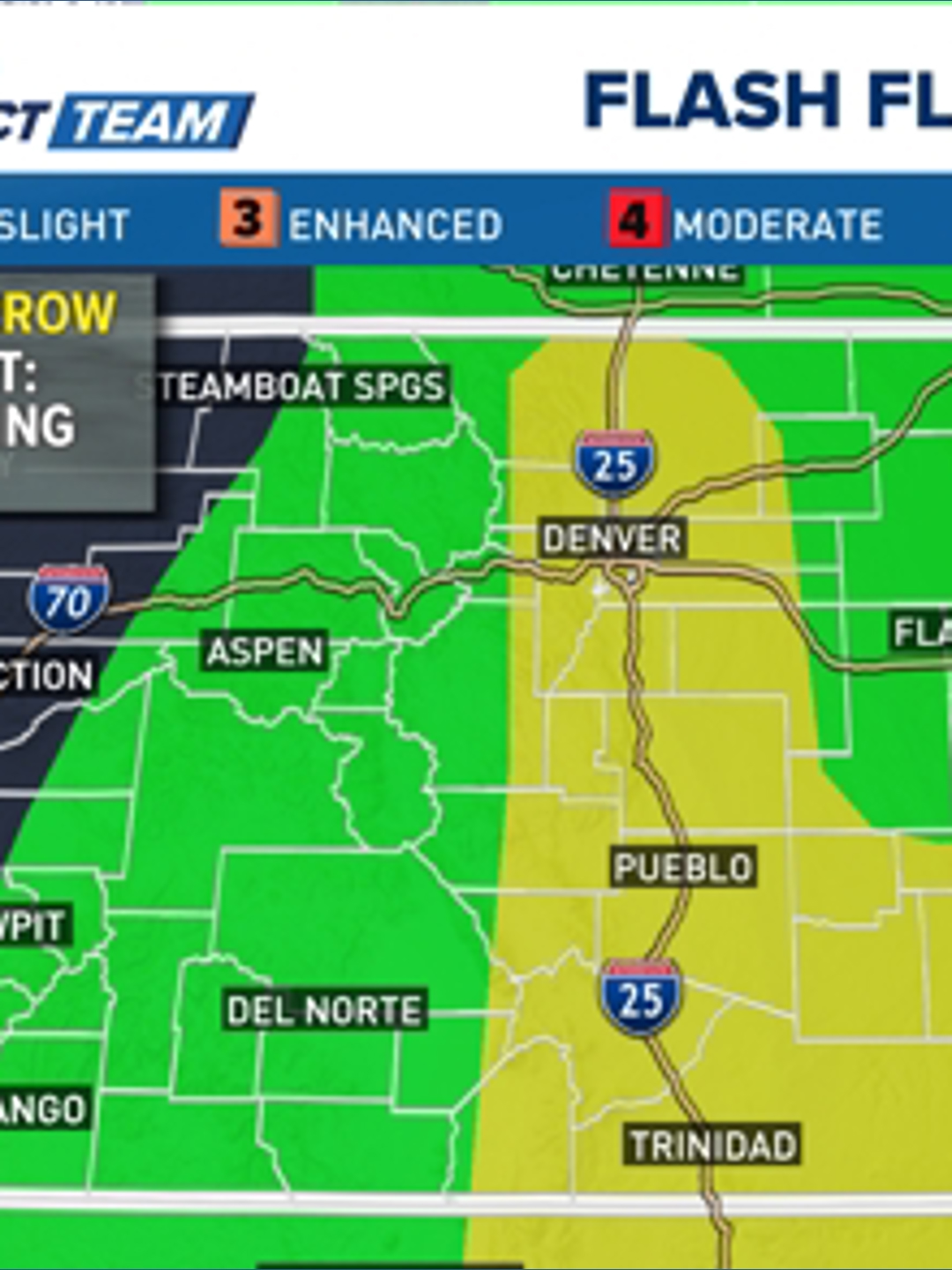 Denver breaks 17-year dewpoint record with thunderstorm storm risks ...