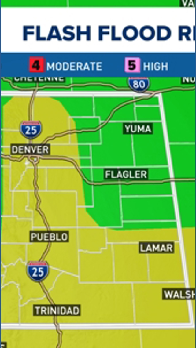 Denver breaks 17-year dewpoint record with thunderstorm storm risks ...