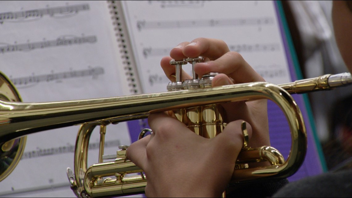 Instrument drive brings music to students all across Colorado | 9news.com