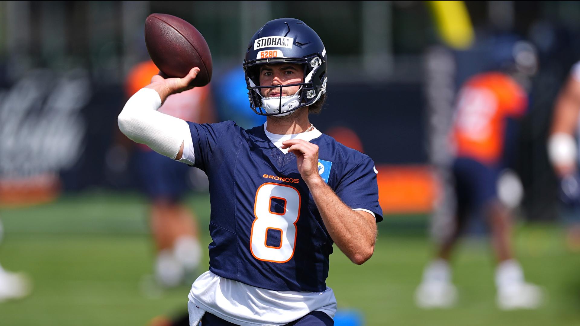 Jarrett Stidham embraces backup role with Broncos | 9news.com