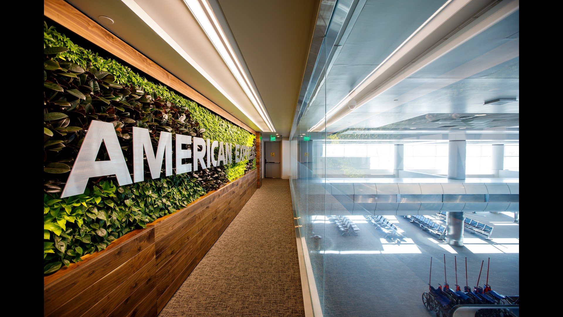 New American Express Centurion Lounge opens at DIA Concourse C | 9news.com