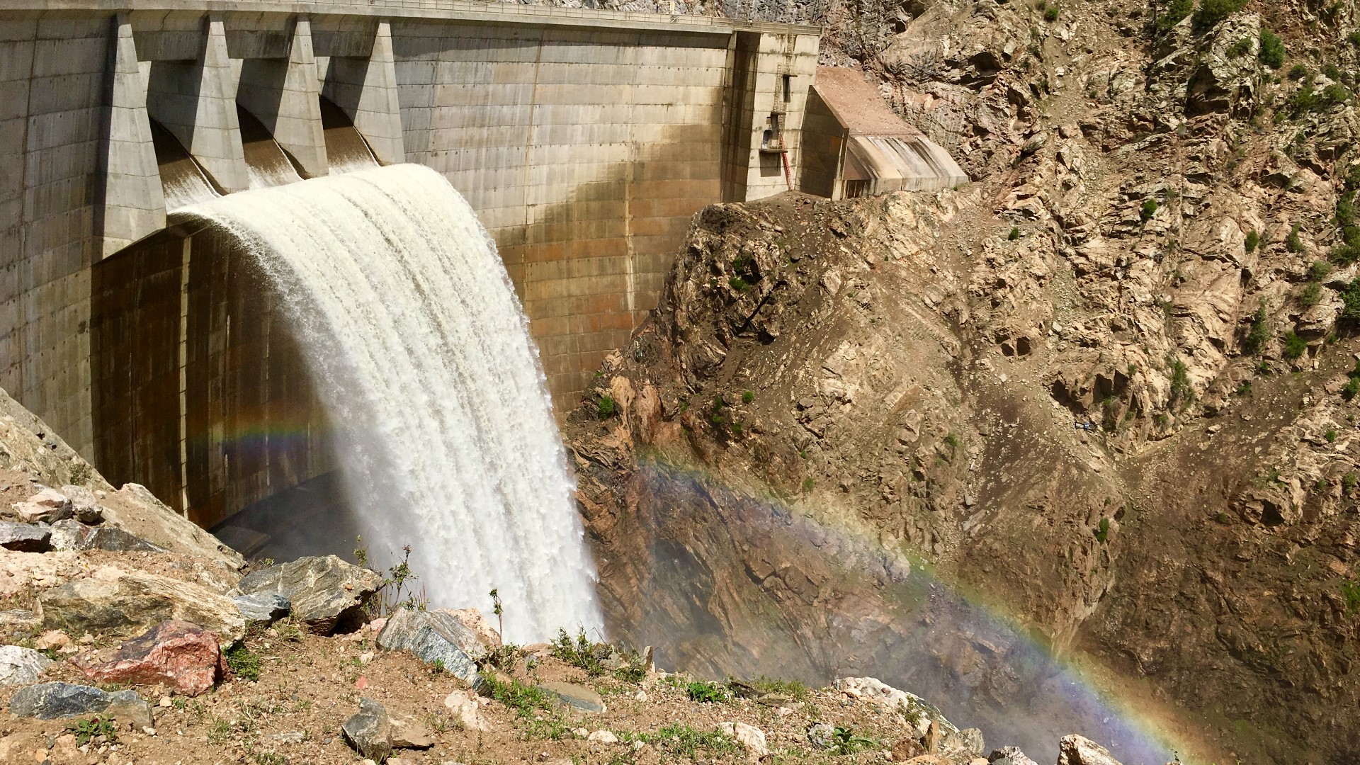 Strontia Springs Dam in Litteton is flowing for 1st time since 2015 ...