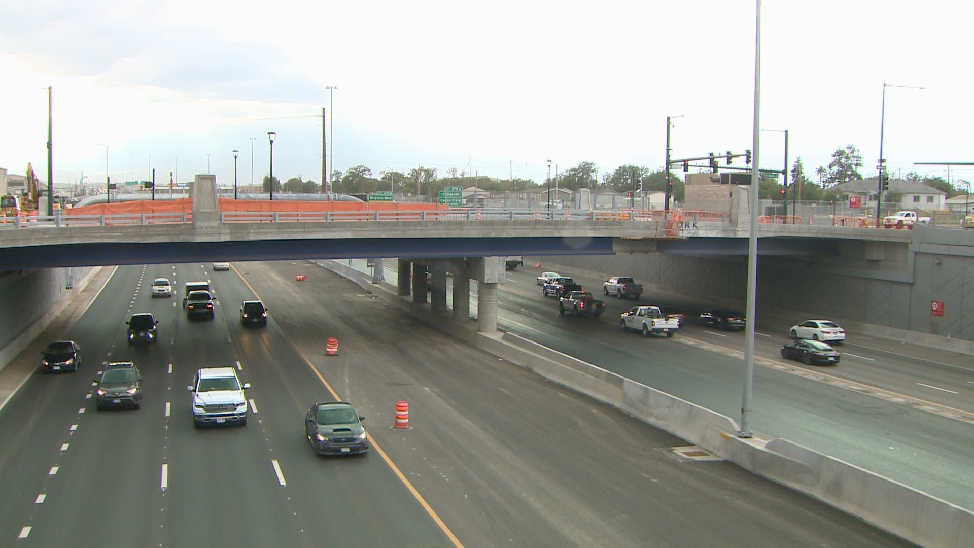 Westbound Interstate 70 to close for traffic shift through Denver ...