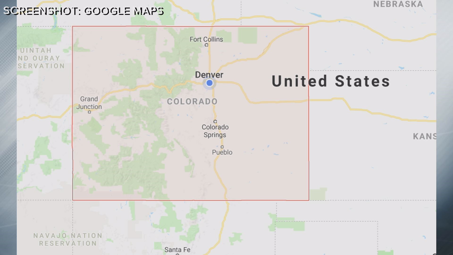 This might be hard to believe, but Colorado isn't really a rectangle ...